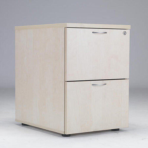 Jemini 2-Drawer Filing Cabinet Maple KF71957 - Hunt Office Ireland
