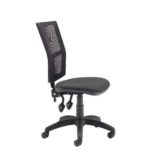 Arista High Back Mesh Task Chair Black KF74196 - Hunt Office Ireland