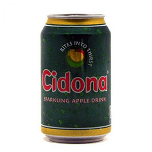 Cidona Sparkling Apple Soft Drink 330ml Can Pack of 24 382590 - Hunt ...