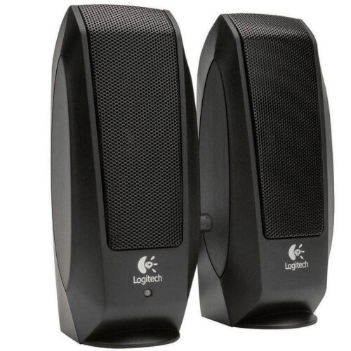 Logitech S120 Multimedia Speakers 2.0 System Black 980-000011 - Hunt ...