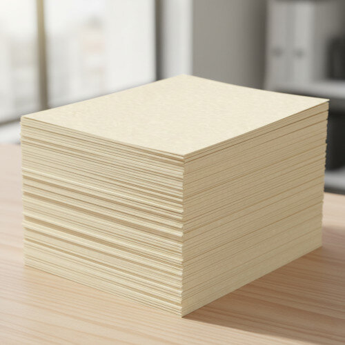 DECAdry A4 Champagne Parchment Letterhead Certificate Paper 95gsm Pack ...
