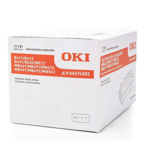 OKI 44574302 Black Image Drum Unit - Hunt Office Ireland