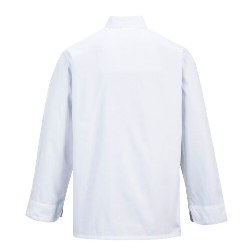 Portwest C834 Somerset Chef Jacket White Large - Hunt Office Ireland