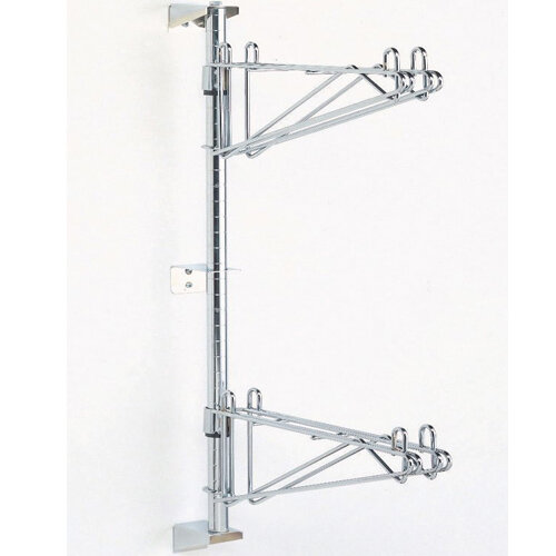 Wall Mounted Fixed & Adjustable Wire Shelving - Hunt Office Ireland