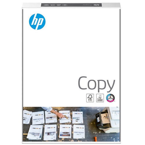 HP Hewlett Packard A4 80gsm White Copier Paper Box of 2500 Sheets ...