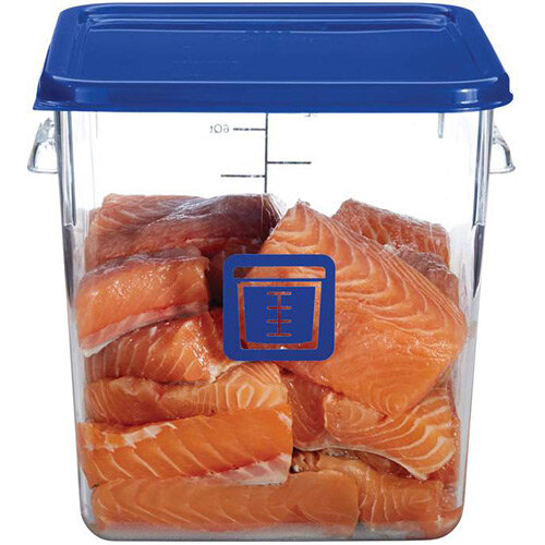 Rubbermaid 7.6L Space Saving Stackable Food Storage Square Container ...