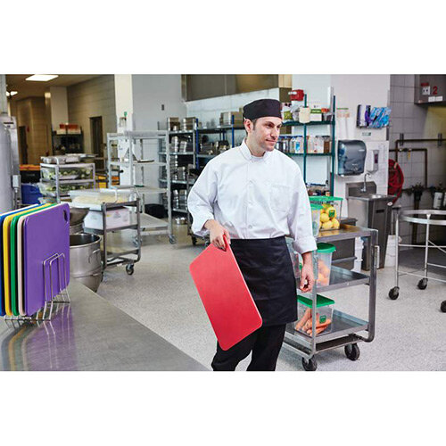 Rubbermaid Colour Coded Cutting Board 50.80 x 38.10 x 1.27cm Red - Hunt ...