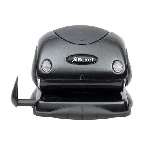 Rexel Premium Punch P215 Black 2100740 - Hunt Office Ireland