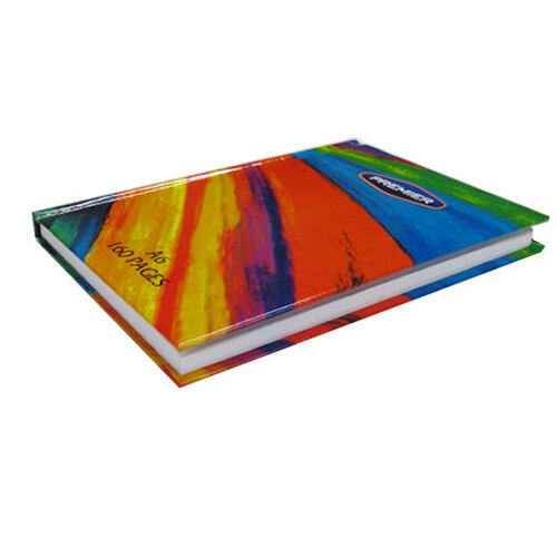 Premier A6 Rainbow 160 Pages Hardcover Notebooks - Hardback Notebooks ...