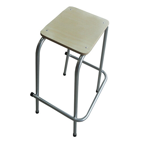 Student Stool Stackable 600mm High - Hunt Office Ireland