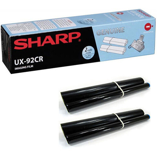 Sharp Ribbons Thermal Black for UXP400 UX9CR UX92CR Pack 2 - Hunt ...