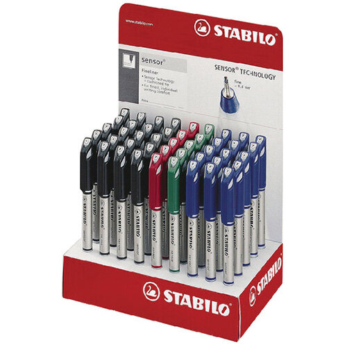 Stabilo Sensor Pen 45-piece Display Assorted Colours 189/45 - Hunt ...