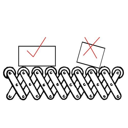 Flexible Conveyor End Stop Rollers - Hunt Office Ireland