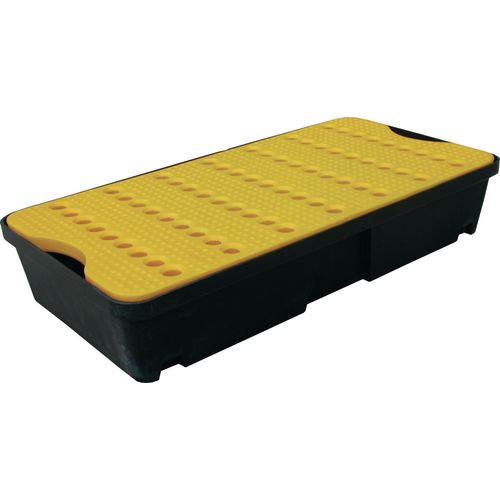 30 Litre Spill Tray With Yellow Platform - Hunt Office Ireland