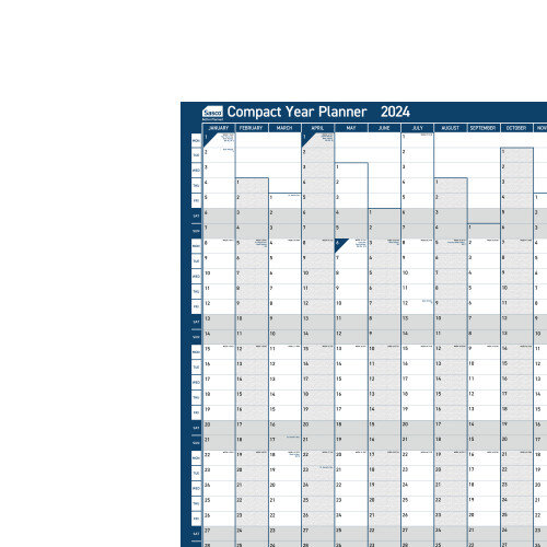 Sasco Compact Year Planner Portrait Unmounted 2024 2410221 - Hunt ...