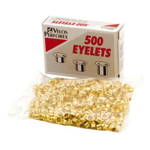 Rexel Eyelets Punching Bolts Brass 4.7mm Diameter 4.2mm Length (Box of ...