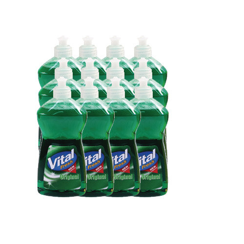 Vital Fresh Washing Up Liquid 500ml Pack of 12 WX00215 - Hunt Office ...