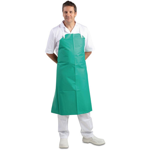 Whites Heavy Duty Waterproof Apron Green - HuntOffice.ie