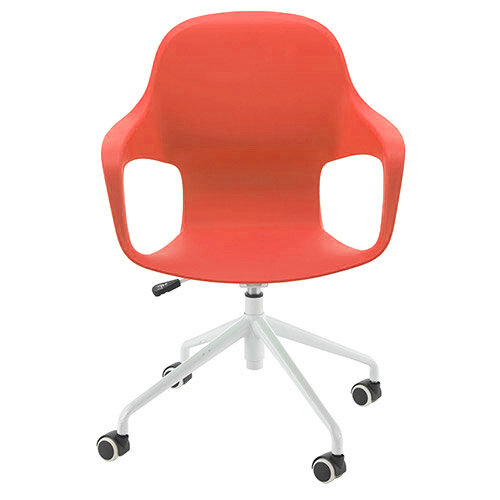 Ariel 2 Modern Design Spider Base Chair Red - Hunt Office Ireland