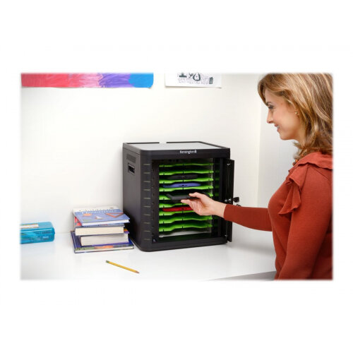 Kensington Charge & Sync Cabinet, Universal Tablet - Cabinet unit for ...