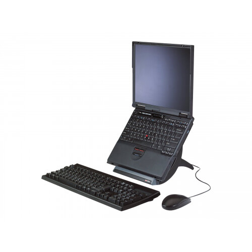 3M Vertical Notebook Riser LX550 - Notebook stand - black, silver ...