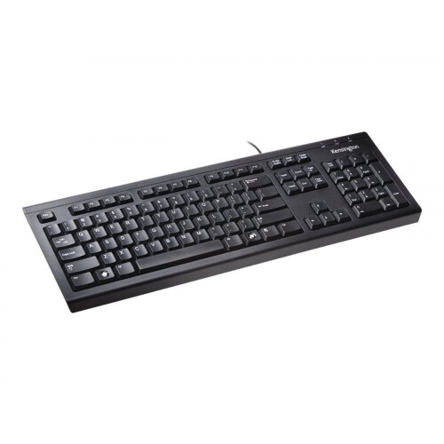 Kensington ValuKeyboard - Keyboard - USB - Dutch QWERTY - black - Hunt ...