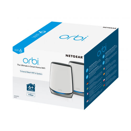 NETGEAR Orbi WiFi System RBK852 - Wi-Fi system (router, extender) - up ...