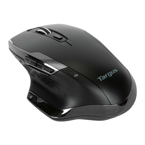 Targus - Mouse - ergonomic - right-handed - 7 buttons - wireless - 2.4 ...