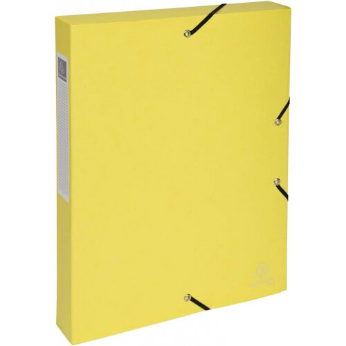 Exacompta Aquarel Exabox 40mm Box File Glossy Card A4 Assorted (Pack of ...