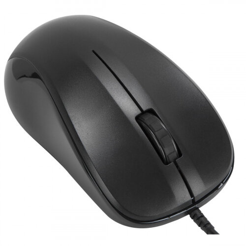 Targus - Mouse - optical - 3 buttons - wired - PS/2, USB - black - Hunt ...