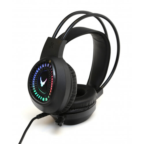 Varr Pro Gaming Headset with RGB Backlight, Works with PS5 and Xbox ...