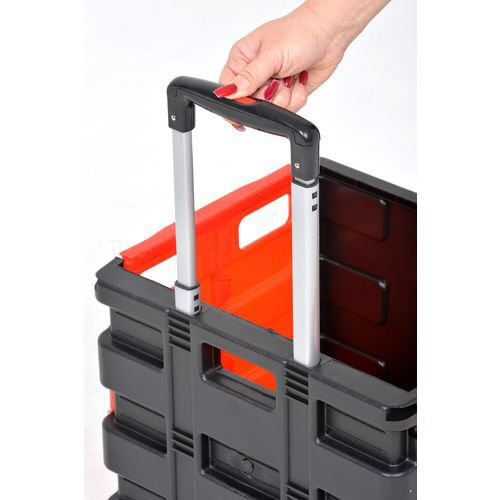 Folding box trolleys - 25kg capacity - Hunt Office Ireland