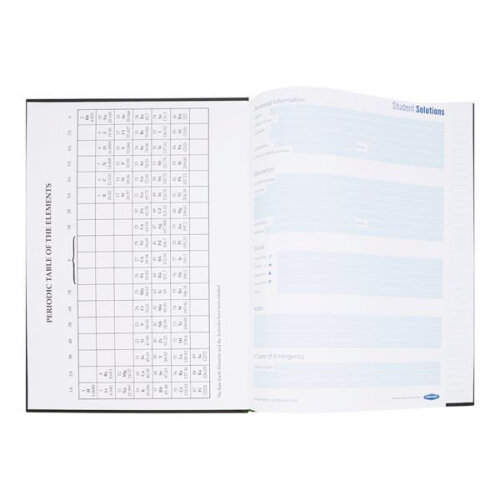 STUDENT SOLUTIONS A4 HARDCOVER 128pg SCIENCE BOOK - Hunt Office Ireland