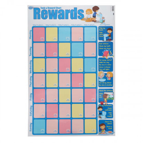 CLEVER KIDZ WALL CHART - TASK & REWARD CHART - Hunt Office Ireland