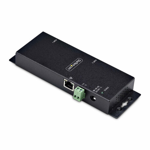 StarTech.com 2-Port Serial to Ethernet Adapter, IP Serial Device Server ...