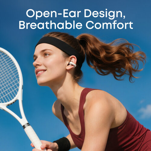 Soundcore C50i Wireless Open-Ear Clip-On Earbuds with Adaptive Comfort ...
