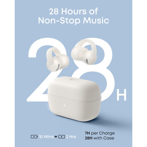 Soundcore C50i Wireless Open-Ear Clip-On Earbuds with Adaptive Comfort ...