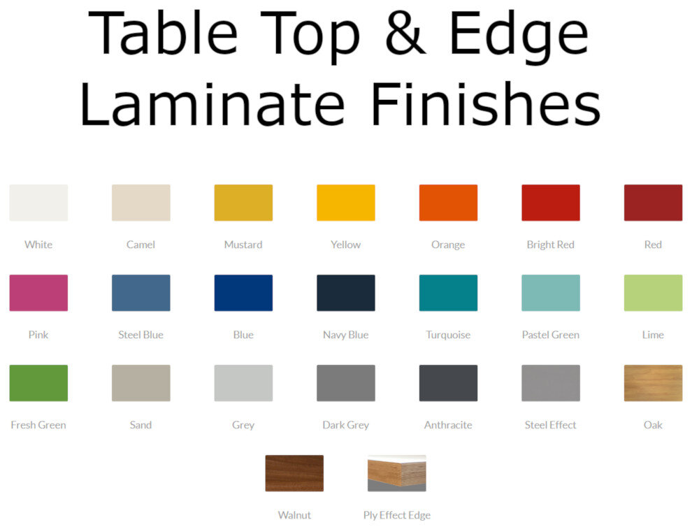 Frovi BLOCK STEEL COLOUR Large Bench Table W2200xD800xH730mm Bespoke ...