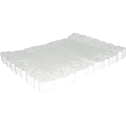 Olympia Rectangular Paper Doilies 400mm (Pack of 250) - HuntOffice.ie
