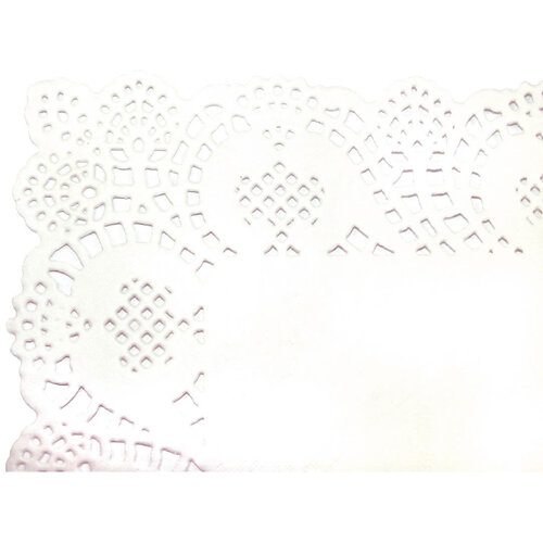 Olympia Rectangular Paper Doilies 400mm (Pack of 250) - HuntOffice.ie