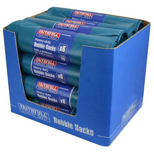 Blue-Heavy-Duty-Rubble-Sacks-(Roll-6)-HuntOffice.ie