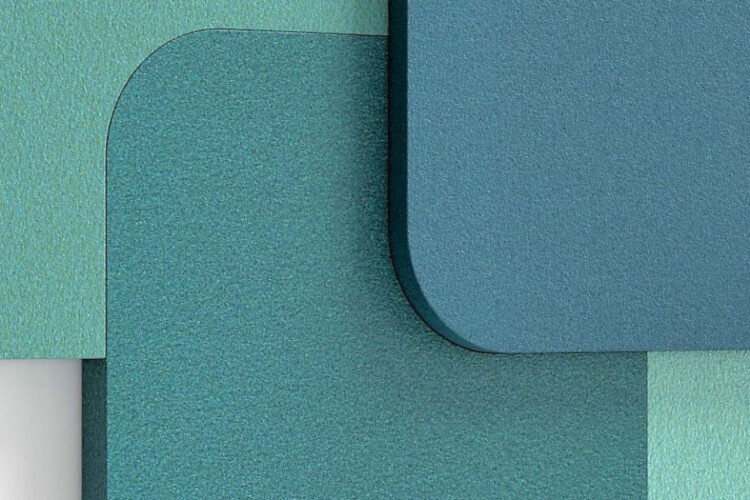 Fluffo SOFT Acoustic Wall Panel - Tele Cut M - Hunt Office Ireland