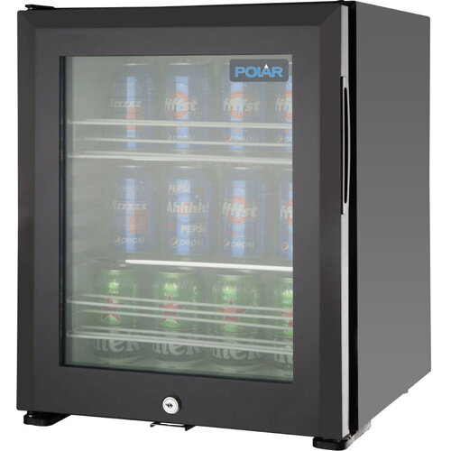 Polar G-Series Hotel Mini Bar Glass Door - 30Ltr - HuntOffice