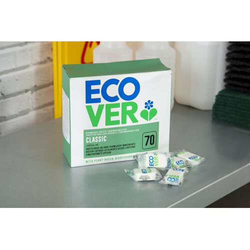 Ecover Dishwasher Detergent Tablets (70 Pack) - HuntOffice.ie