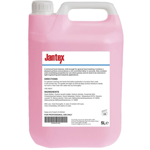 Jantex Perfumed Liquid Hand Soap 5Ltr - HuntOffice.ie