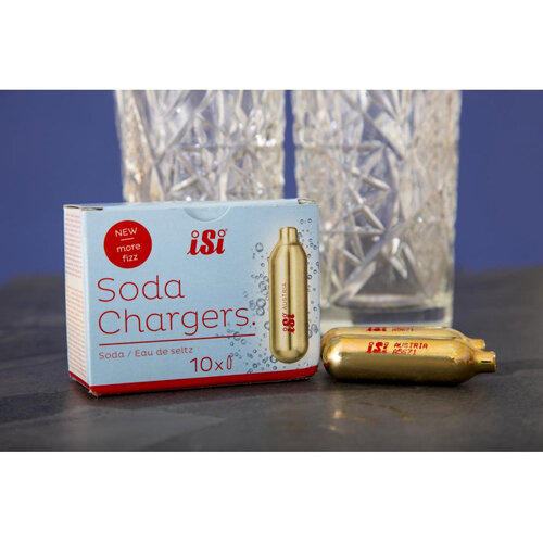 iSi Soda Siphon CO2 Charger Bulbs (Pack of 10) - HuntOffice.ie