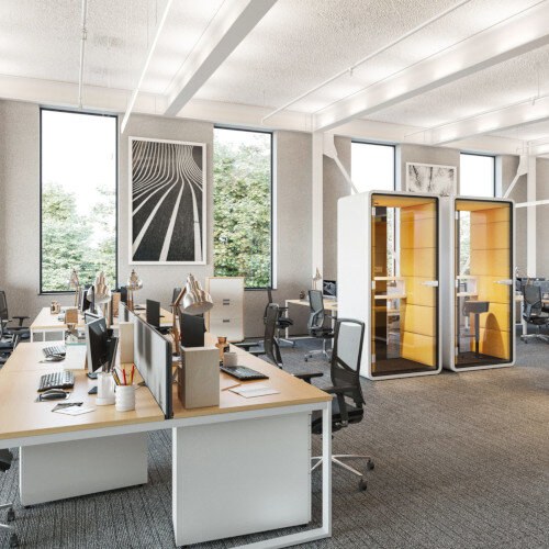 Hush Phone Acoustic Telephone Booth - Hunt Office Ireland