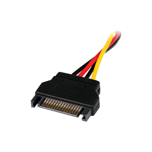 StarTech 6in SATA to LP4 Power Cable Adapter F/M Black - Hunt Office ...