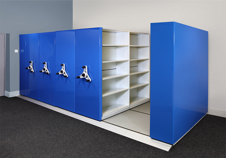 Kinetic Mobile Shelving System - Hunt Office Ireland