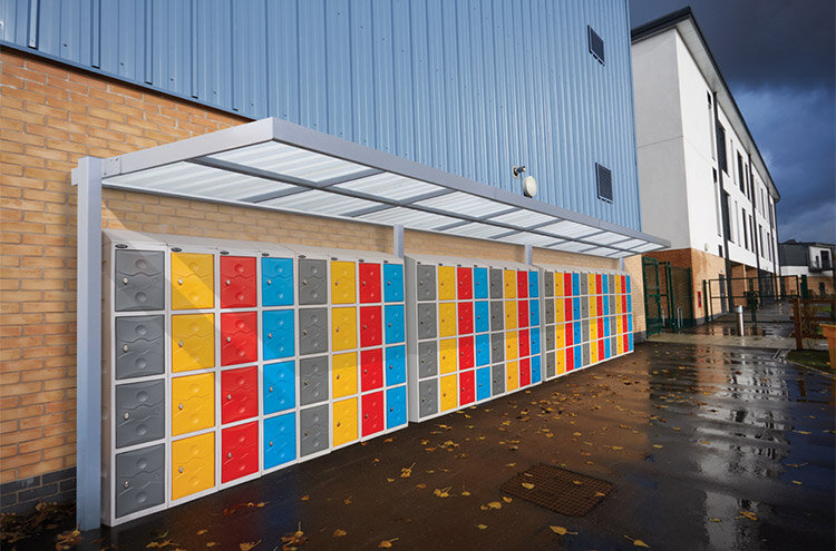 Waterproof Lockers - Hunt Office Ireland